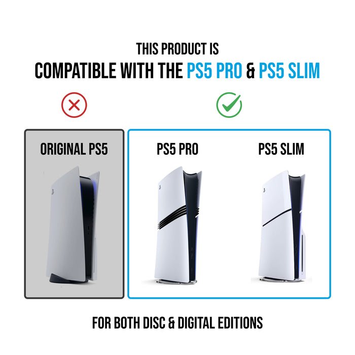 Skates Ultimate Stand for PS5 Pro - Keep Your Console Steady – Glistco
